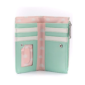 Loungefly X Pusheen Hello Kitty Cloud Lounging Flap Wallet - Fashion Kawaii Cute Wallets