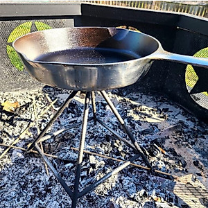 The Original Vertical Fire Pit Grate, Chiminea, Kiva Fireplace Firewood - Low Smoke, Big Flames, High Heat …