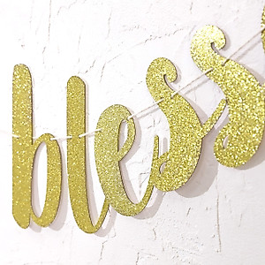 80 Years Blessed Banner - 80th Birthday Banner,80th Birthday Banner Party Decorations,80th Anniversary Banner,80 Birthday Banner Sign