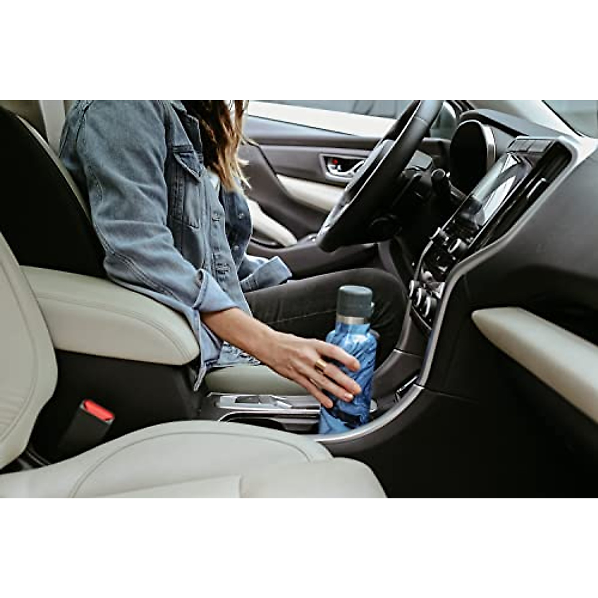 Simple Modern Water Bottle with Narrow Mouth Straw Lid Metal Thermos Vacuum Insulated Stainless Steel l Reusable Leak Proof BPA-Free Flask | Ascent Collection | 17oz, Pacific Dream