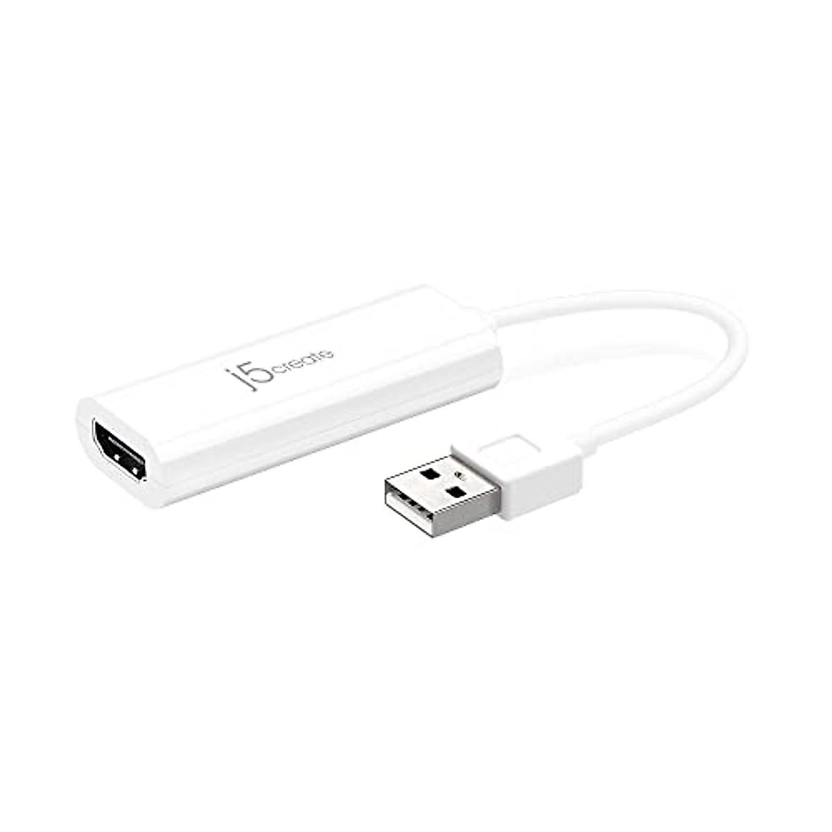 j5create USB to HDMI Display Adapter- USB to HDMI 1080P Cable Converter Adapter for Windows (JUA195)