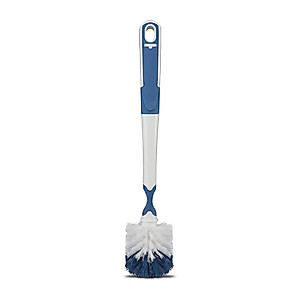 Unger 16” Flexible Glass & Bottle Scrub Brush – Extra-Long Cleaning Brush, Water Bottle Brush, Non-Scratch Cleaning Brush, Scrubbing Brush, Travel Mugs, Pitchers, Vases, Coffee Mugs & Decanters