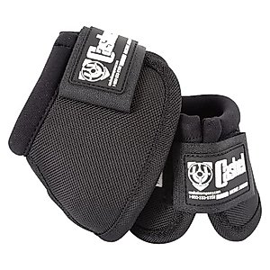 Cashel No Turn Bell Boots, Black, Medium