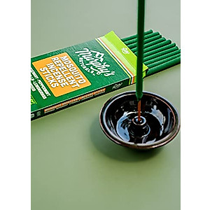 Murphy’s Naturals Mosquito Repellent Incense Sticks | DEET Free with Plant Based Essential Oils | Reduced Footprint Packaging | 2.5 Hour Protection | 12 Sticks per Carton | 3 Pack
