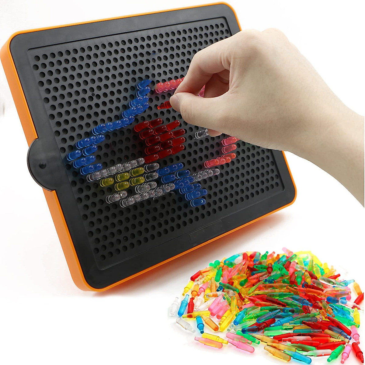 Refill Pegs 280PCS for Use with Bopika Creative Light Up Board,Educational Learning Toys for Boys and Girls Ages 4+