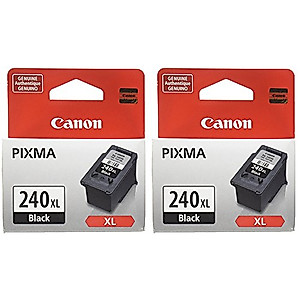 Canon QmrhP Cartridge, PG-240XL Black (2 Pack)