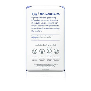 Method Bar Soap, Simply Nourish, Packaging May Vary, 6 Ounce (Pack of 4)