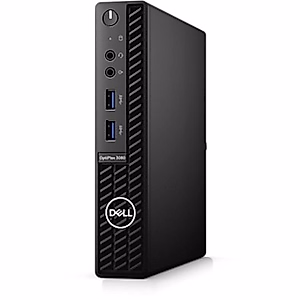 Dell Optiplex 3080 Micro Tower Desktop | Core i5-10500T - 256GB SSD Hard Drive - 8GB RAM | 6 cores @ 3.8 GHz Win 11 Pro Black (Renewed)