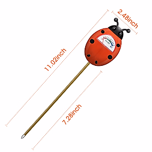 Soil Moisture Meter, Plants Moisture Meter, Gardening Tool Kits for Plant Care, Plant Water Monitor for Garden, Farm, Lawn Indoor & Outdoor Use, No Batteries Required