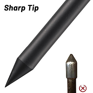 cogardenshower Metal Soil Probe Rod - Septic Tank Locator Tool with T Handle,32-48 Inch Adjustable Ground Probe Rod Steel for Tile Probing,Soil Compaction, Pipe and Gopher Runs Locating