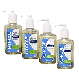 Purpose Gentle Cleansing Wash, 6 Fl Oz (Pack of 4)