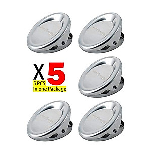 MollyZillah Heavy Duty Stainless steel clothes drying clip Round head clothespin multi-function Storage sealing clips Socks towel clothespins x5 pcs