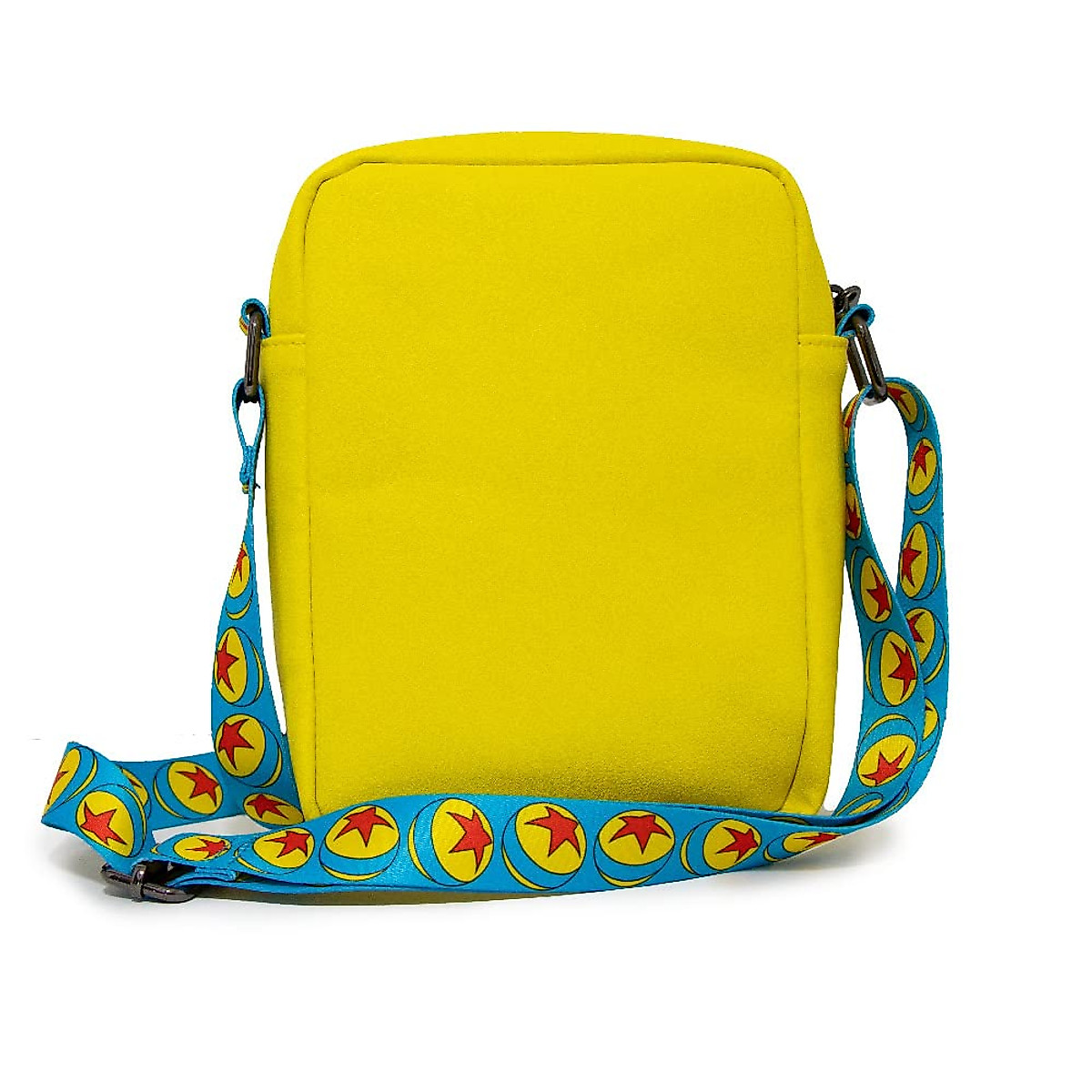Buckle Down Disney Bag, Cross Body, Pixar Luxo Ball Yellow Blue Red, Vegan Leather