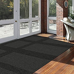 KOECKRITZ Waffle Pattern Indoor/Outdoor Custom Cut and Made-to-Order Light Weight Balcony Cover Area Rugs for Patios, Decks, Balconies. Stop Dropping Things On Your Neighbors Balcony.