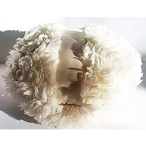 Jumbo Teddy Bear Oatmeal Fluffy Fleece Powder Puff for Dusting Powder Extra Large