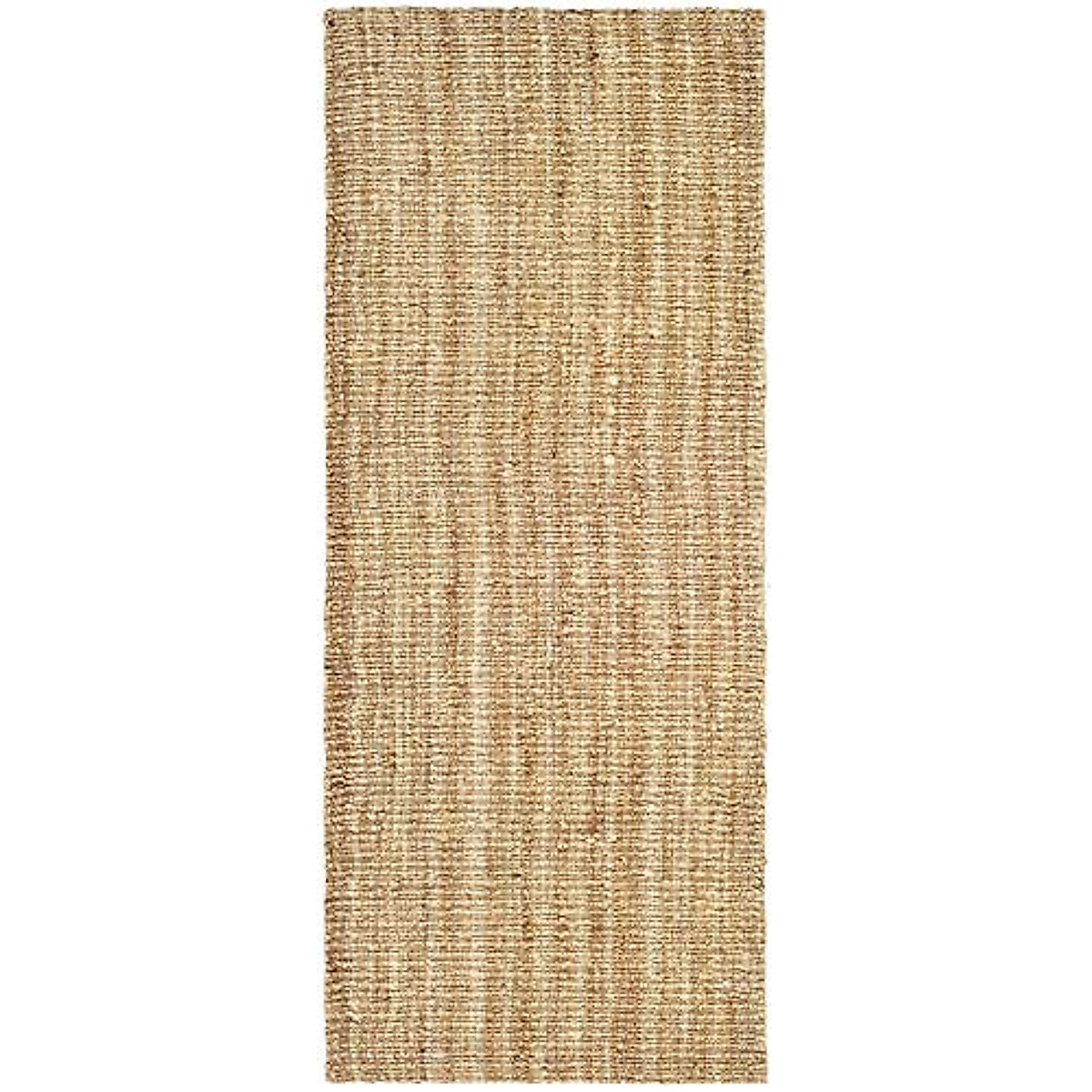 SAFAVIEH Natural Fiber Collection 2' x 4' Natural NF447A Handmade Chunky Textured Premium Jute 0.75-inch Thick Accent Rug