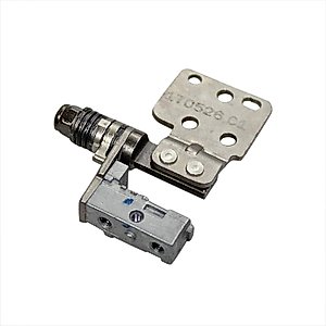 Zahara Laptop LCD Hinges Set Left + Right Scren Axis Sharft No Touch Replacement for Dell Latitude E5570 5570 Precision 15 3510 M3510 P48F