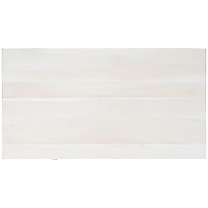 Safavieh Home Collection Raveena Mid-Century White Wash and Silver Hairpin Leg Coffee Table, 0