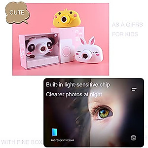 CUIFATI Kids Camera, 2.0inch 20MP Kid Digital Video Selfie Cameras for Kids,Children's Digital Camera with 32GB SD Card, Best Birthday Gifts for Boys, Girls Age 3 to 12(Panda)