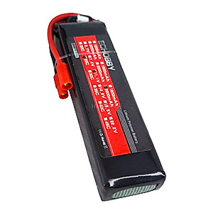 ECHOBBY 11.1V 3S 2600mAh 25C LiPo Battery 3.5mm Banana Plug for RC Airplane Helicopter Quad Copter FPV Drone Multirotor Aircraft