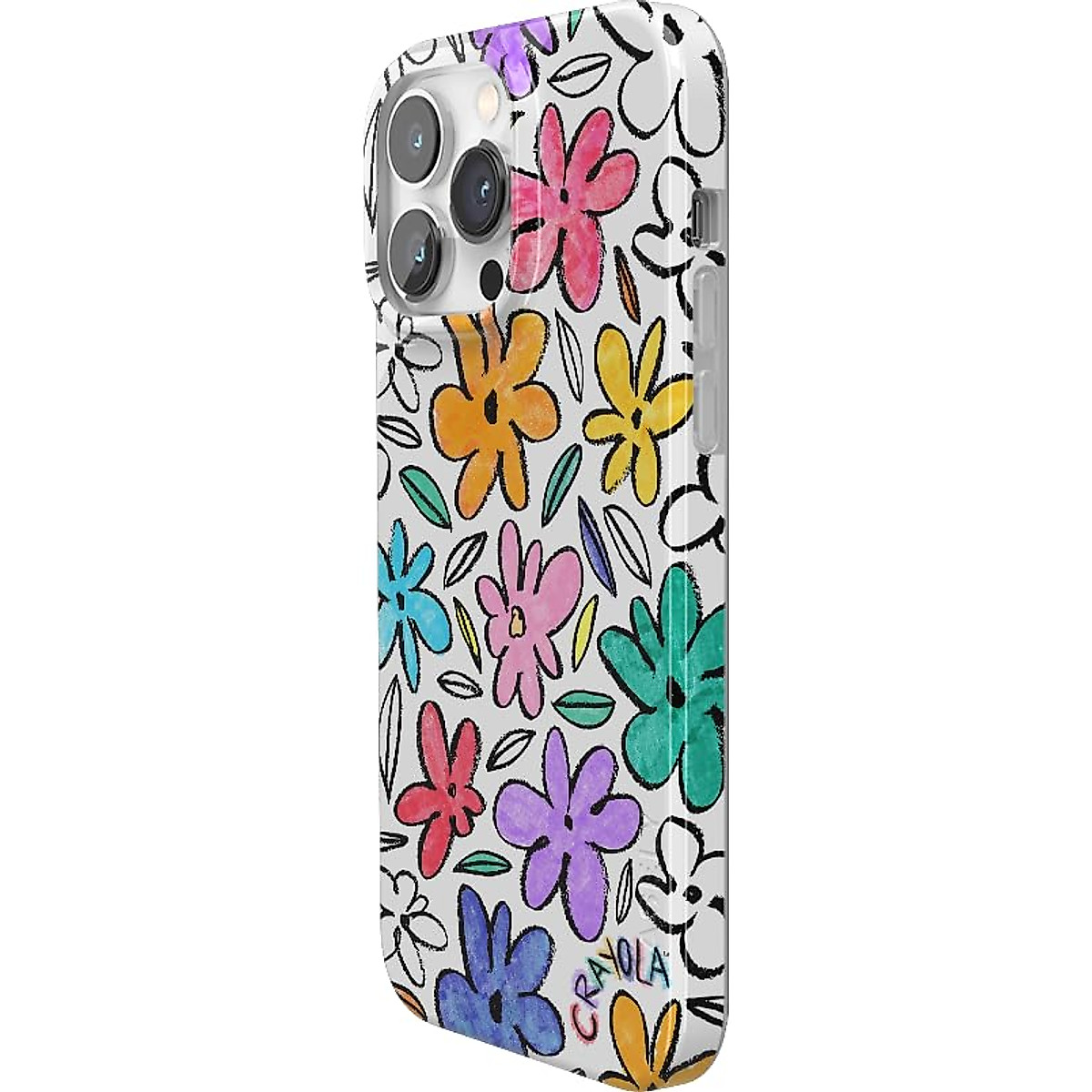 Casely iPhone 14 Pro Max Case | Compatible with MagSafe Outside The Lines | Crayola Marker Case