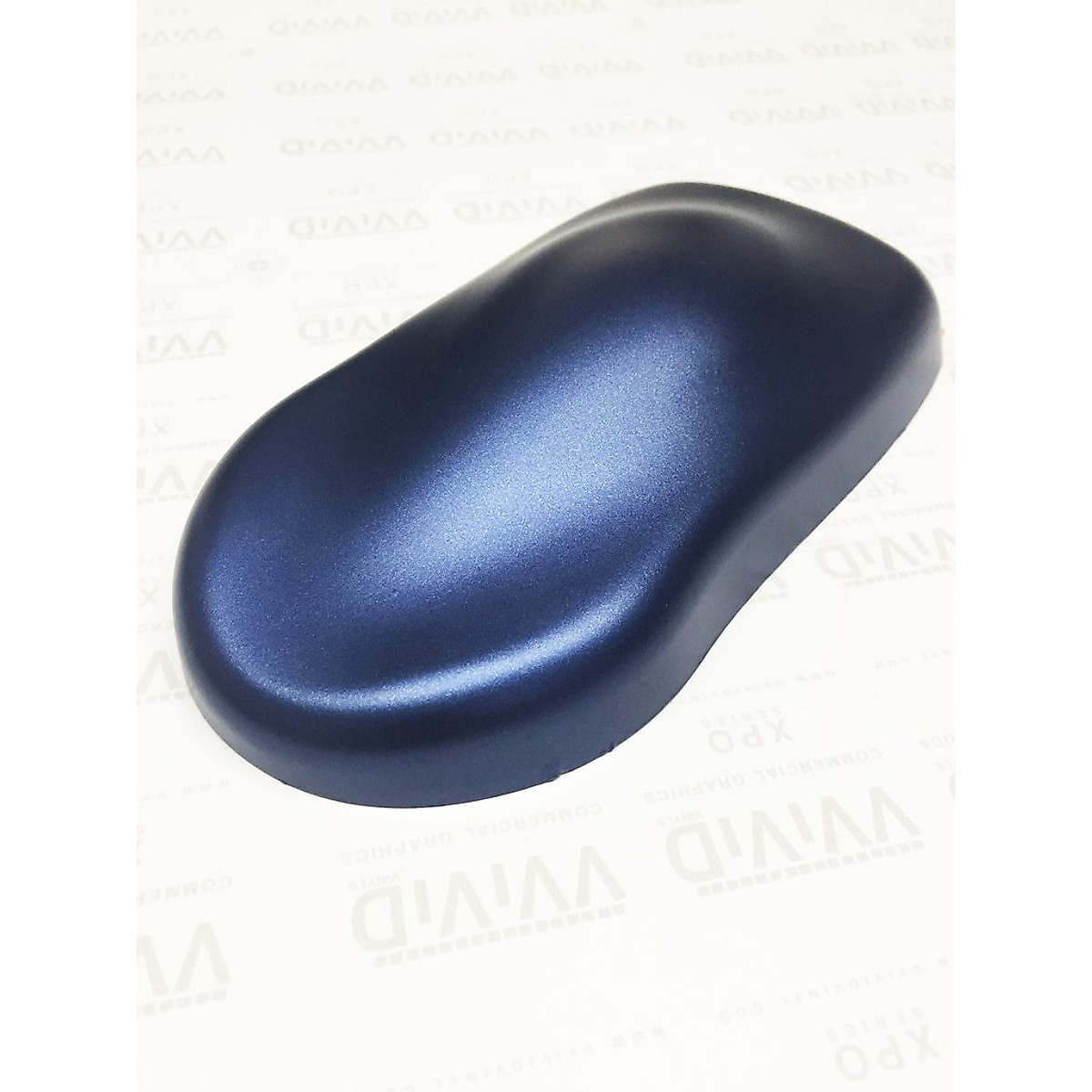 VViViD+ Matte Metallic Navy Blue (Ghost) Vinyl Wrap Roll (1.5ft x 5ft)