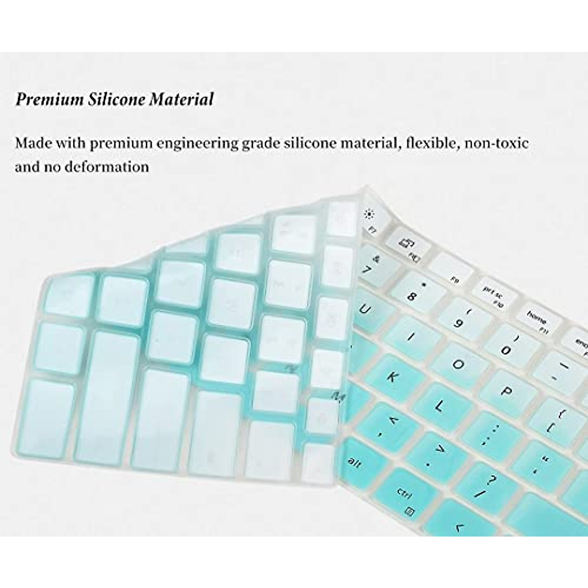 2PCS Keyboard Cover for 2023-2021 Dell Inspiron 14 5430 5410 5415 5418 5420 5425 7415 7420 7425 7430 7435,Inspiron 16 5620 5625 5630 5635 7620 7630 7635,Dell Latitude 3320 3420 & Inspiron 13 5310 5320