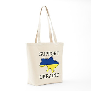 CafePress Support Ukraine Tote Bag Canvas Tote Shopping Bag
