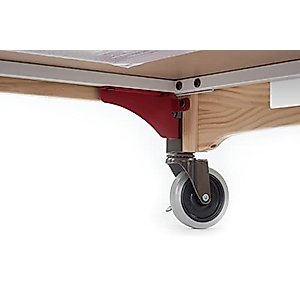 Foundations First Responder Evacuation Crib with Fixed-Side, Clearview, (Includes Evacuation Frame and Casters), Natural