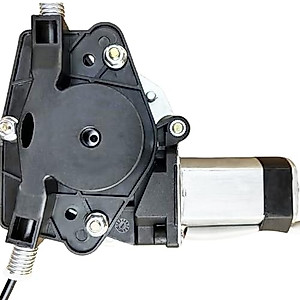 741-374 Rear Driver Side Power Window Regulator with Motor Compatible for 2001-2004 Jeep Grand Cherokee Replace 55363285AD