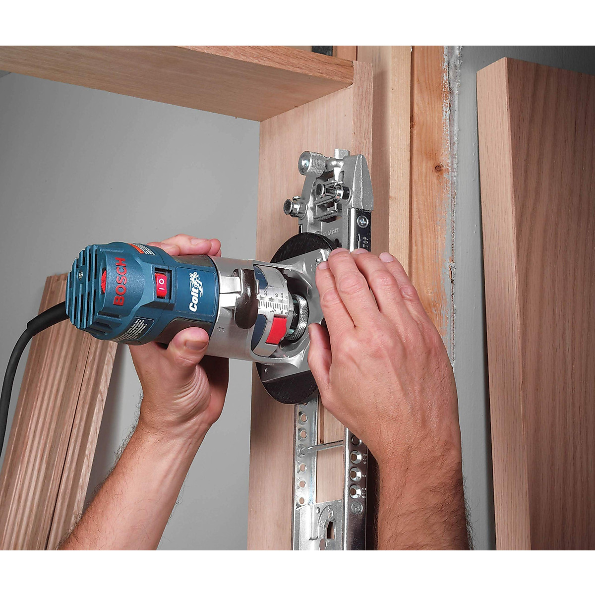 BOSCH 85266SM 1-Piece 1/2 In. x 1 In. Carbide Tipped 2-Flute Shear Trimming/Cutout Router Bit