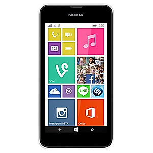 Nokia Lumia 530 RM-1018, 4GB, Single Sim (Unlocked) - White