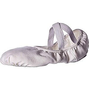 Capezio Women's Ballet Flat, White, 6.5 UK