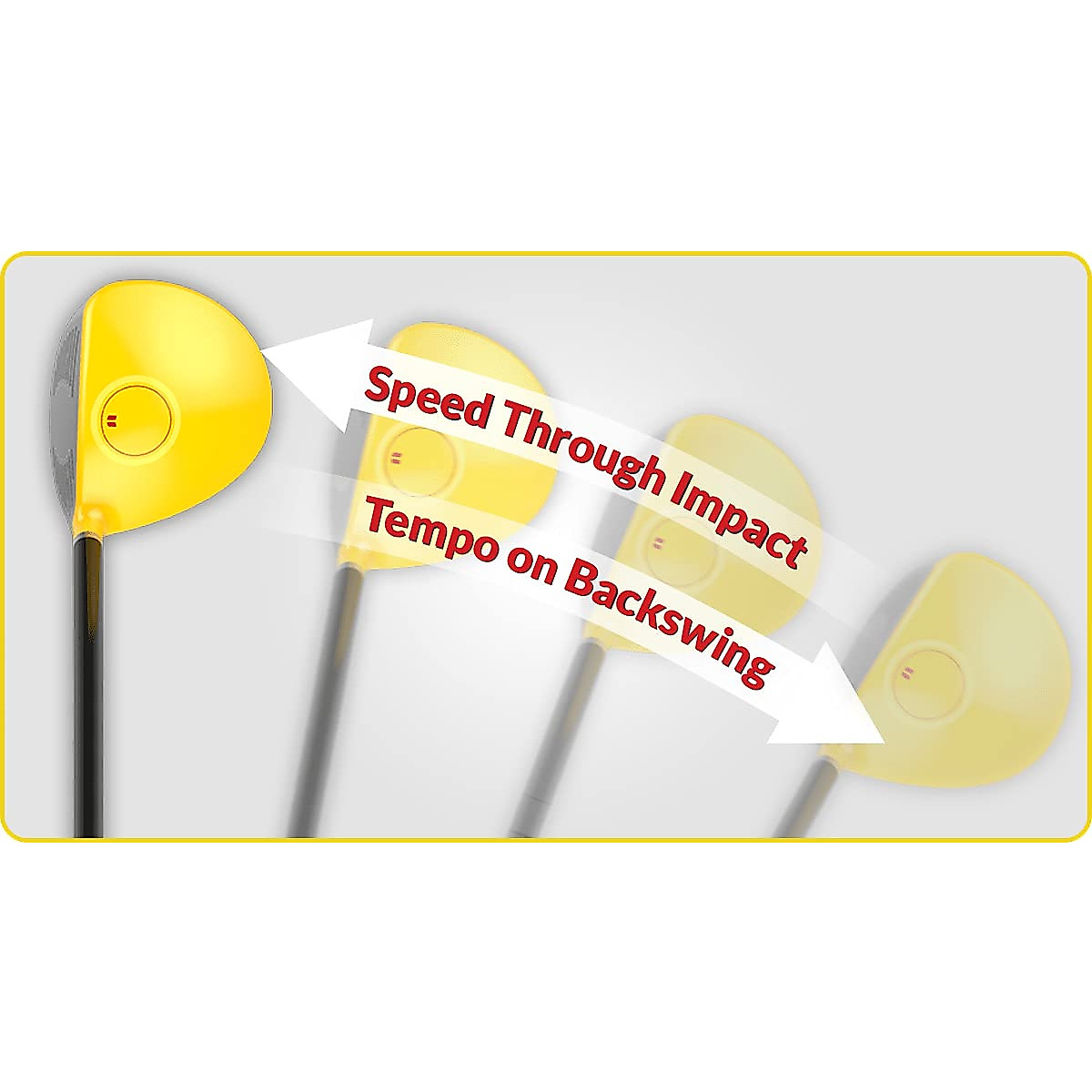 Ripcoil RP6 -Golf Swing Training Aid and Distance Trainer, Whippy Shaft and Driver Head, Hit Balls with This Aid, Increase Swing Speed and Distance Fast (Right Hand)