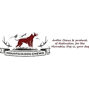 Mountain Dog Chews - Mammoth Split Elk Antler - Elk Antler Dog Chew - Grade A Premium - Organic - Made in USA - No Mess