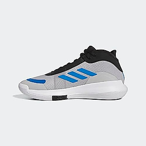 adidas Unisex Bounce Legends Sneaker, Grey/Bright Royal/Core Black, 8 US Men