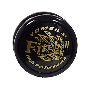 Yomega 2 Legendary Spinners The Original Yoyo with A Brain and Fireball Transaxle Yo-Yo. Beginner, Intermediate and Pro Level String Trick Play. Includes 5 Extra Strings (Fireball-Brain-Black-Red)