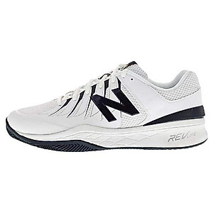New Balance mens 1006 V1 Tennis Shoe, Black/White, 9 Wide US