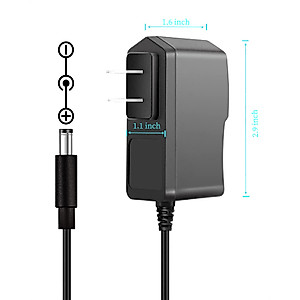 12V AC Power Adapter Charger for Casio Privia Digital Piano Keyboard AD-A12150LW AD-A1215LW for [PX, WK, CDP, AP, CTK Series] PX-130 PX-150 PX-160 PX-350 CTK-6000 CTK-6300 (See The List for Details)