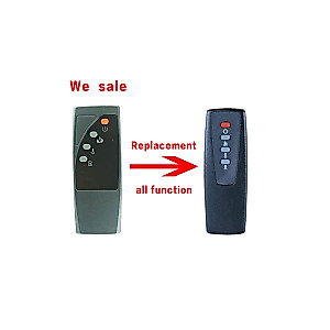 Remote Control for Twin Star ClassicFlame Classic Flame 1811210GRA 1811210GRA-A00 1811210GRA-A01 18II210GRA 26EF022SRA 26EF023GRA 26EF022GRA 3D Electric Fireplace Heater