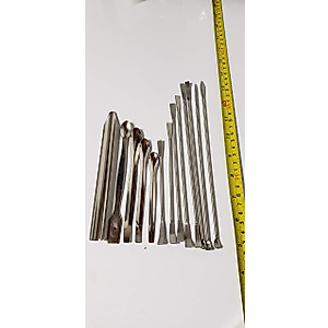 Beyondsupply-Lab Stainless Steel Medicine SPATULAS scoopula Spoon (a Set of 13) New