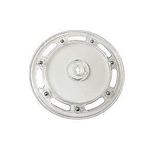 Cedmon Heavy Duty Lazy Susan Turntable Organizer Acrylic Organizers for Kitchen Corner Cabinets Spice Rack Cake Decorating TV Laptop Computer Monitor (9 inch)