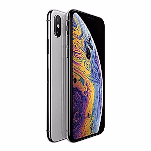 Apple iPhone XS Max, US Version, 64GB, Silver - Verizon (Renewed)
