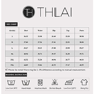 THLAI 2 Piece Outfits for Women Letter Print Short Sleeve Tshirt Top and Long Pants Sets Tracksuits Plus Size Jogging Sets