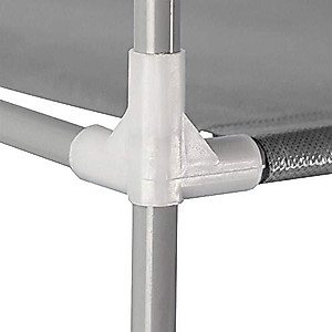 50 Pair Free Standing 10 Tier Shoe Tower Rack Storage Organizer