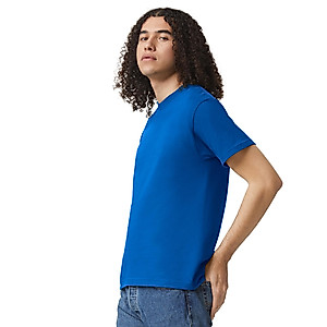American Apparel Heavyweight Cotton T-Shirt, Style G1301/G1301GD, Multipack, Royal Blue (2-Pack), 2X-Large