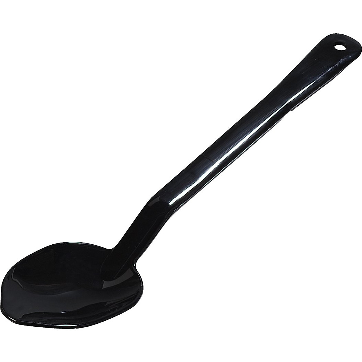 Carlisle FoodService Products 442003 Plastic Serving Spoons, 14", Black (Pack of 12)