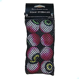 Halloween Party Decorations Supplies Indoor - Fake Eyes Eyeballs Horror Scary Outdoor Stuff 35mm (1.38") 8Pcs Simulation Props Favors