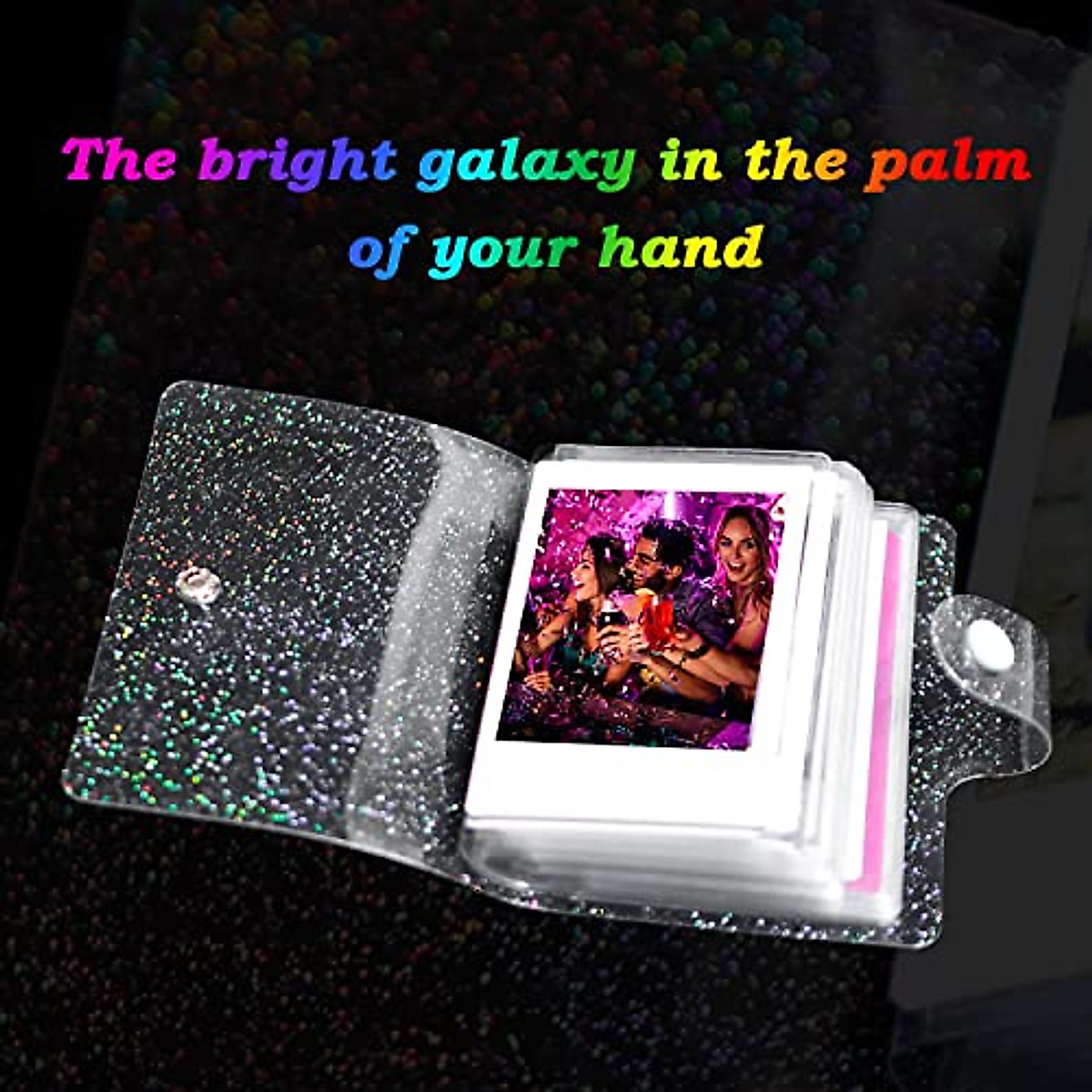 2Packs 36 Pockets 2x3 Photo Album for Fujifilm Instax Mini 12 11 9 Camera, Polaroid Snap, Z2300, SocialMatic Instant Cameras & Zip Instant Printer (White)