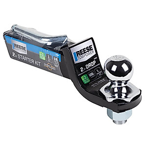Reese Towpower 21542 Class III Towing Starter Kit, Black with Ch Ball